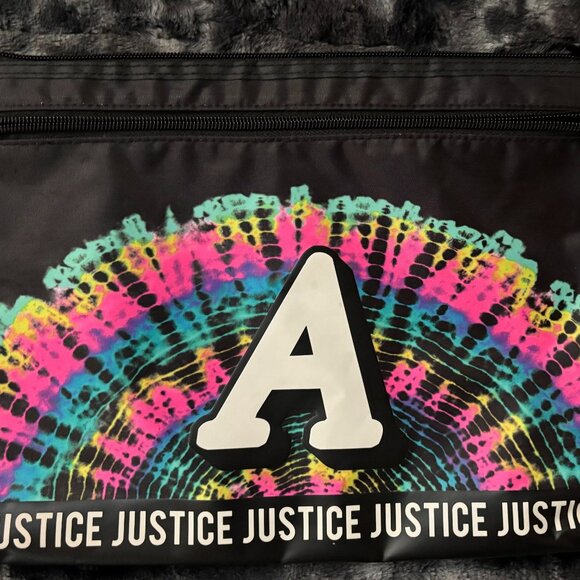 Justice | Accessories | Justice Girls Tye Dye Beach Bikini Bag Initial ...